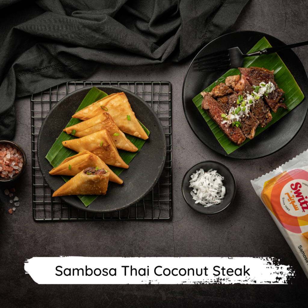 Samosa steak with Thai coconut - Switz