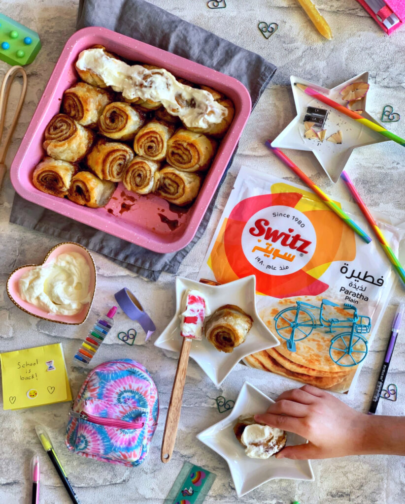 Mini Switz Paratha Cinnamon Rolls | Irresistible Sweet Treat
